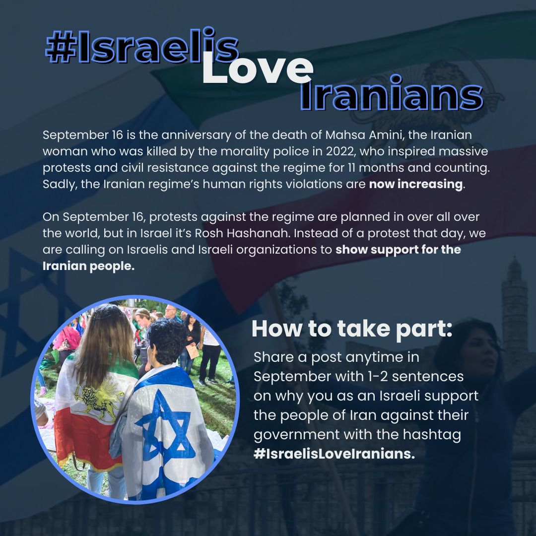 #IsraelisLoveIranians: Social Media Campaign Urges Israelis to Show ...